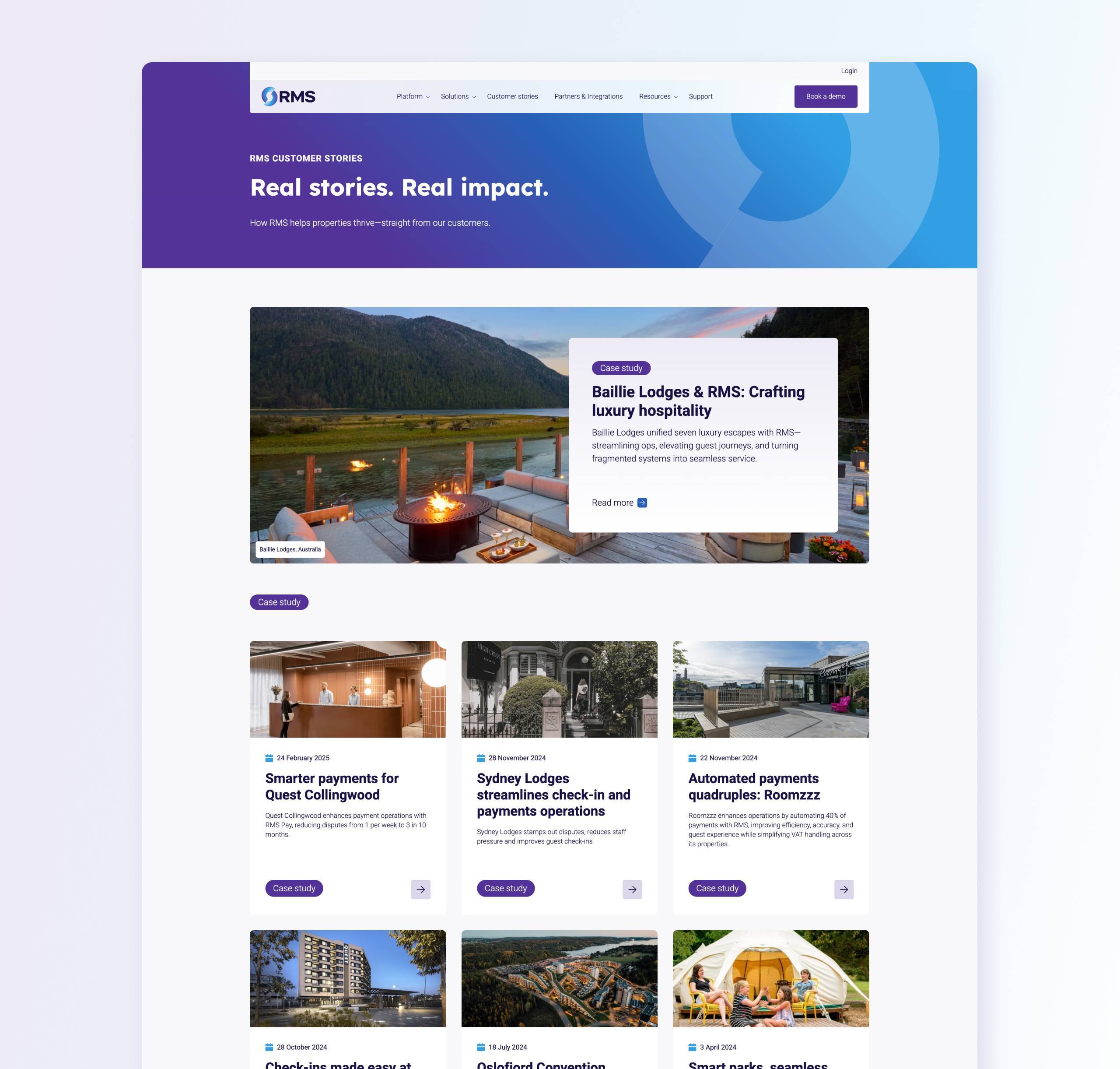 RMS Brand and Website | Blend